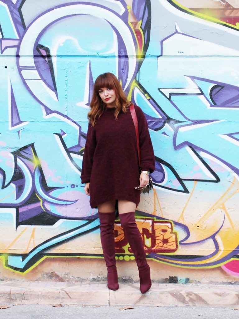 Bordeaux total look – MAV Magazine by Aurora Vega